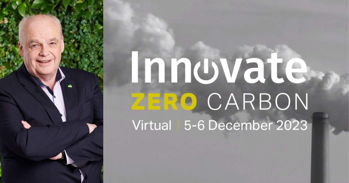 Dr Alan Hudd speaks at Innovate Zero Carbon 2023